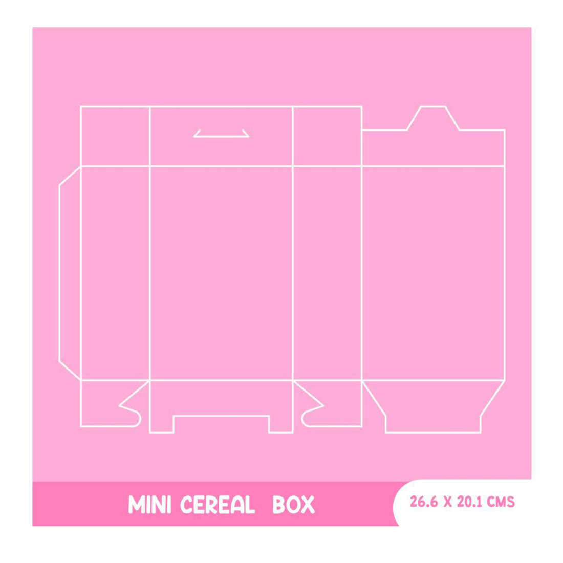Troquel Mini Cereal Box – Jaquematito